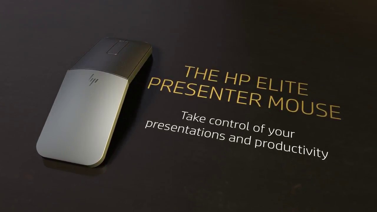 HP Elite Presenter Mouse - YouTube