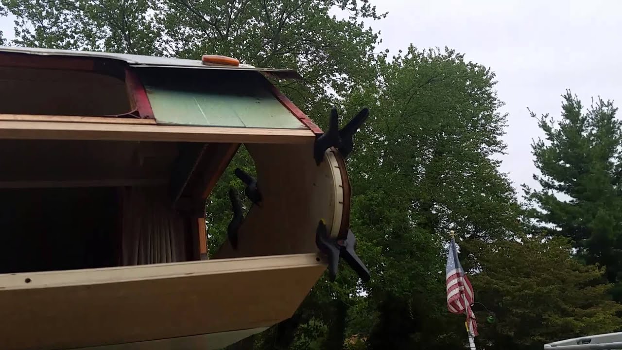 1988 Coachmen Leprechaun RV Overhead Bunk The Rebuild Part 3 - YouTube