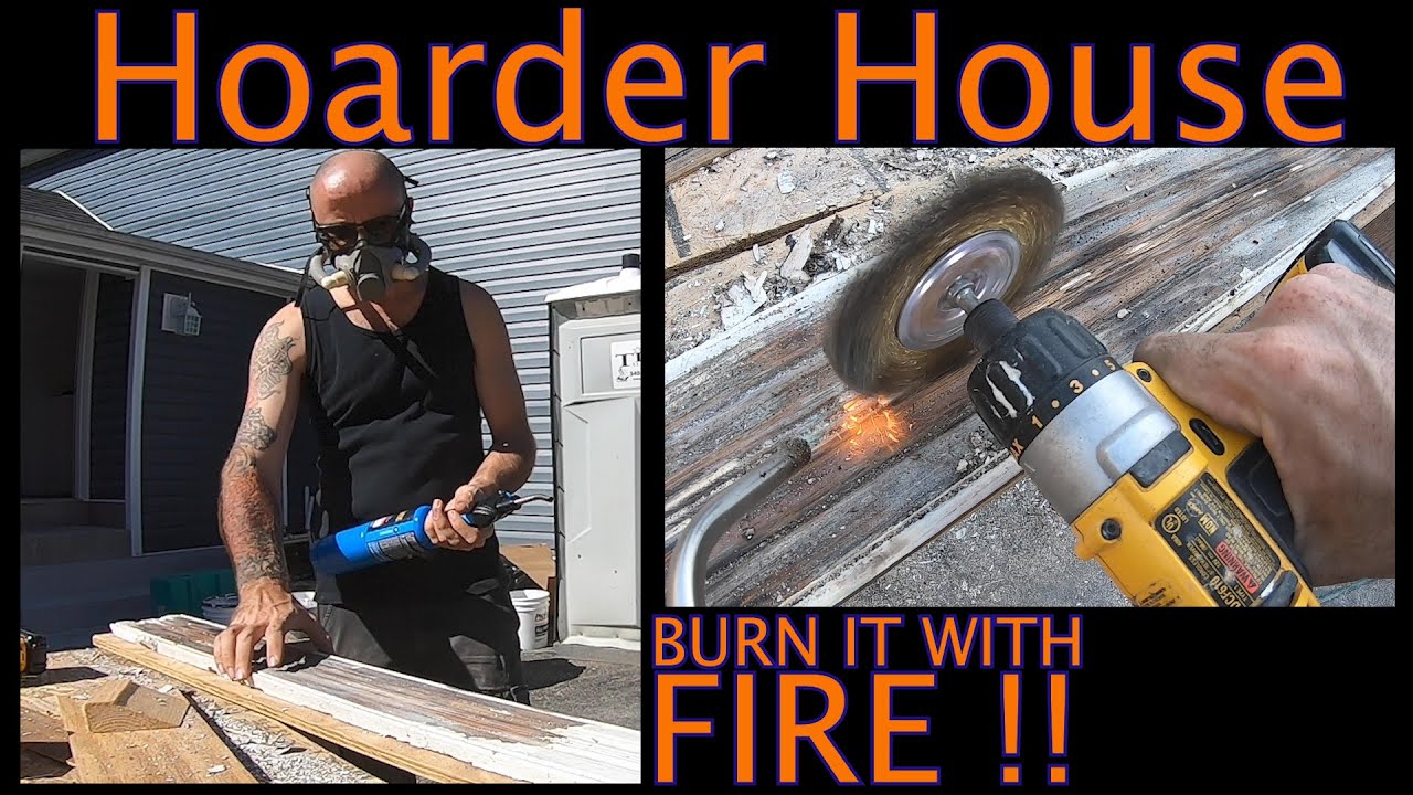 Hoarder House // REUSING 100 year old TRIM. - YouTube