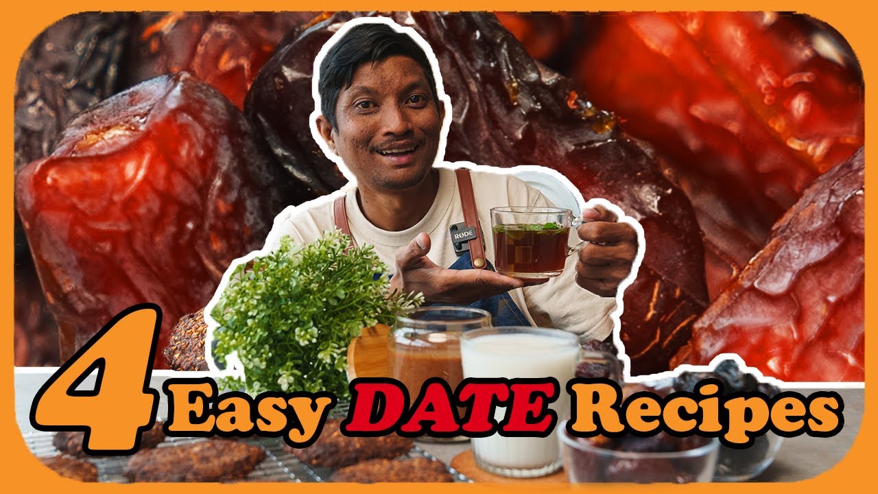 4 easy date recipes: Nabeez Drink, Date “Sugar Syrup”, Sticky Date ...