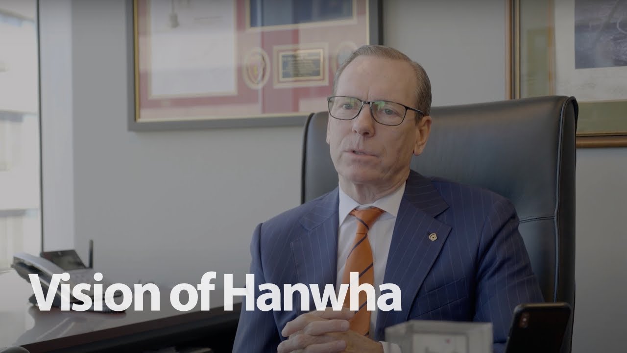 'Hanwha' Experienced by Senior Executive Vice President Bernard S ...