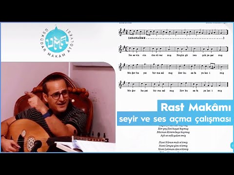 Rast Makamı • Kısa bir Nağme ve Ses Açma Çalışması  | ÜMA ~ Üsküdar Makam Atölyesi