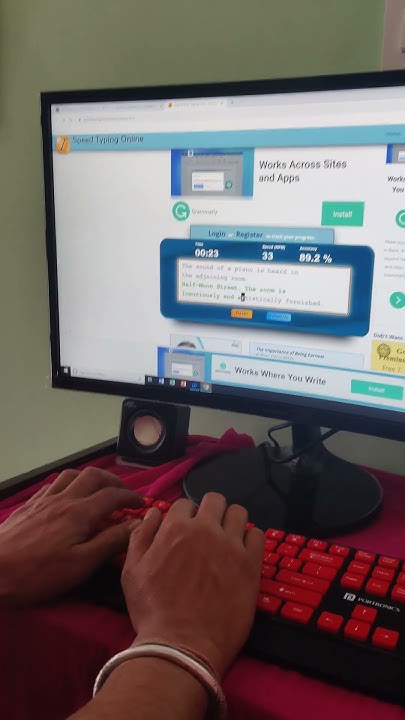 ComputerTyping Kaise Sikhe | कंप्यूटर टाइपिंग कैसे सीखे | Computer Typing Kaise Sikhe #shorts # ...