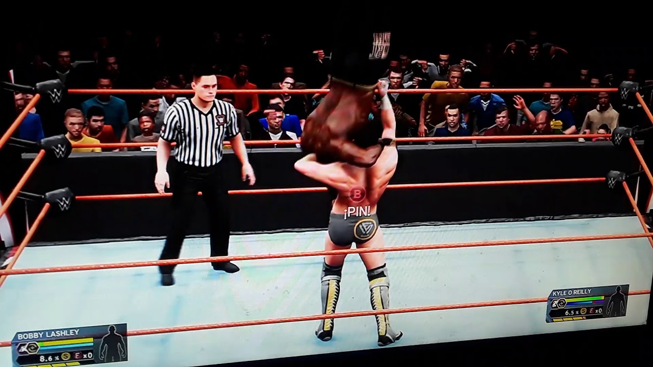 wwe 2k20 ra bobby lashley vs kyle o reilly - YouTube