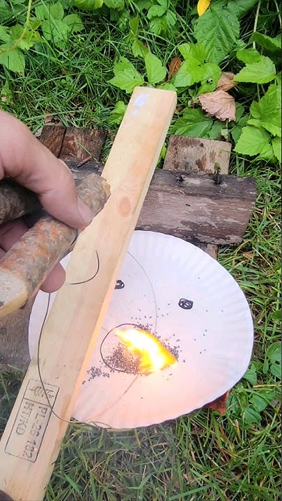 Nitro assist fire starter #survival #outdooradventure #outdoorsafety - YouTube