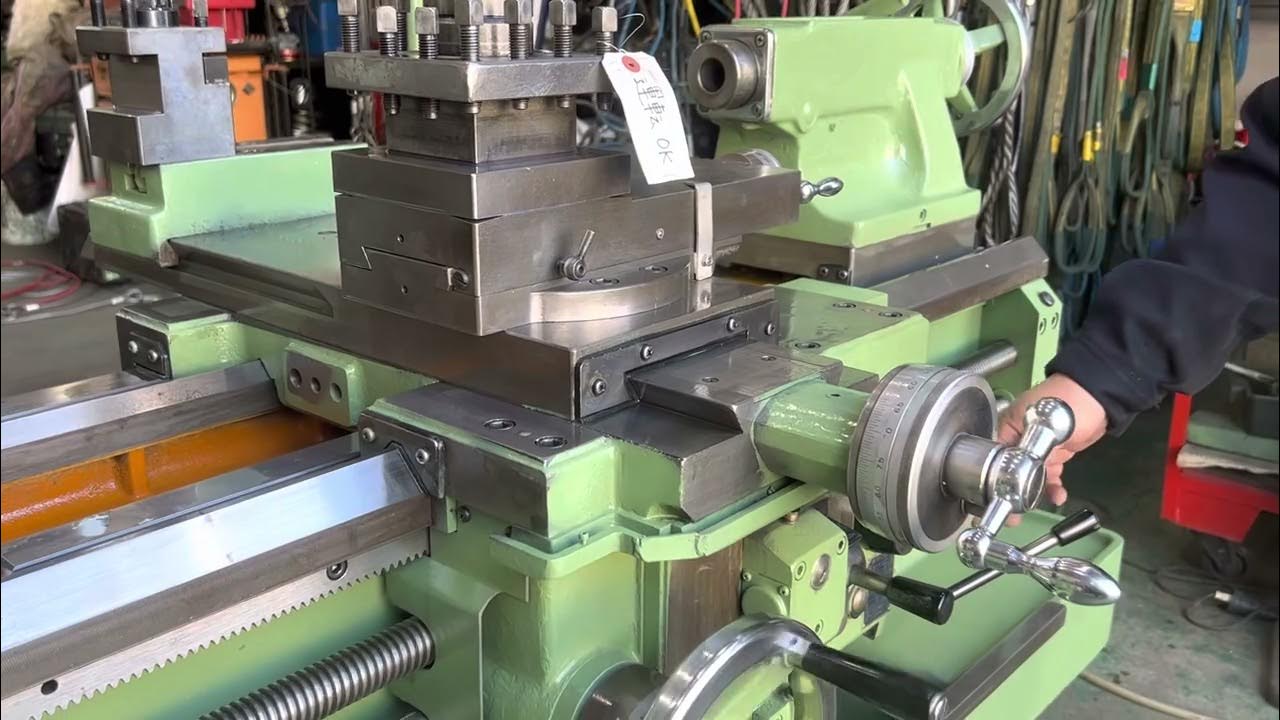 森精機 普通旋盤 MS-850 MS3 - YouTube