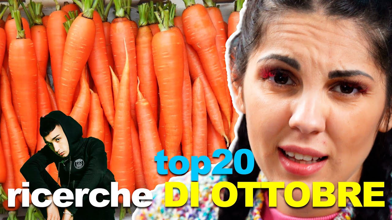 TOP 20 ricerche più popolari su YouTube ottobre 2019 - carote Capo ...