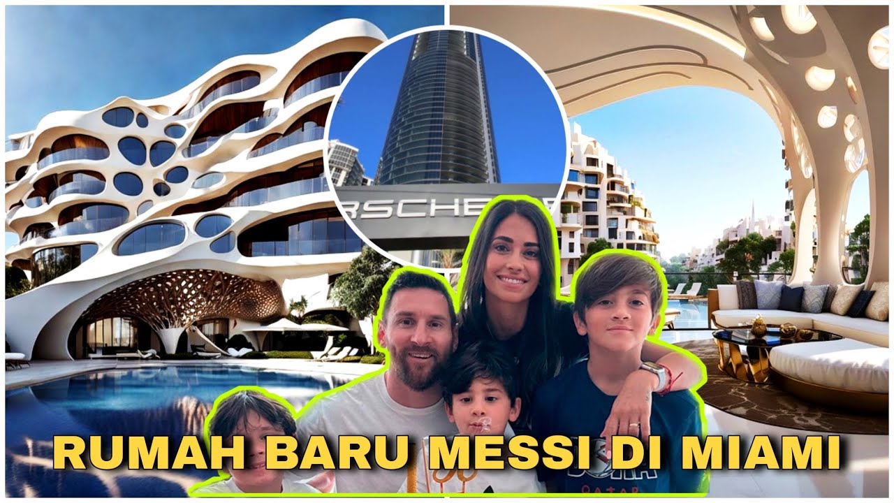 Inilah Fasilitas Dan Harga Rumah mewah Messi Di Miami Amerika - YouTube