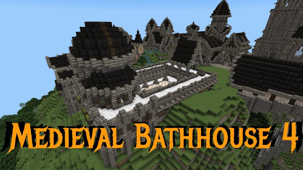 Minecraft - Gundahar Together - Medieval Bathhouse 4 - YouTube