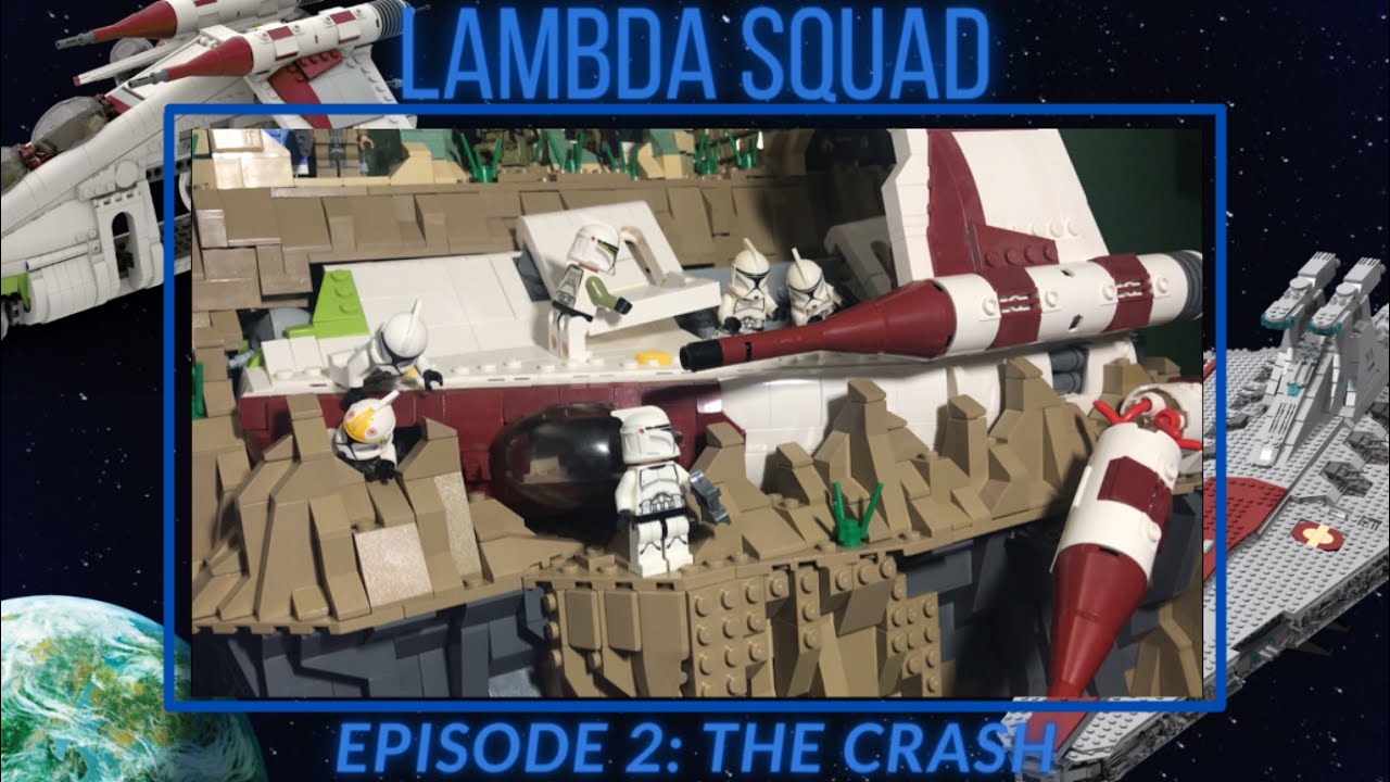 Lego Star Wars Lambda Squad Episode 2: The Crash! - Collab MOC Series ...