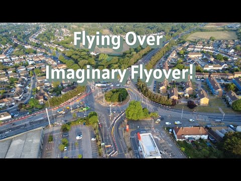 Meta Flight: Flying Over Imaginary Flyover / Gallows Corner - YouTube