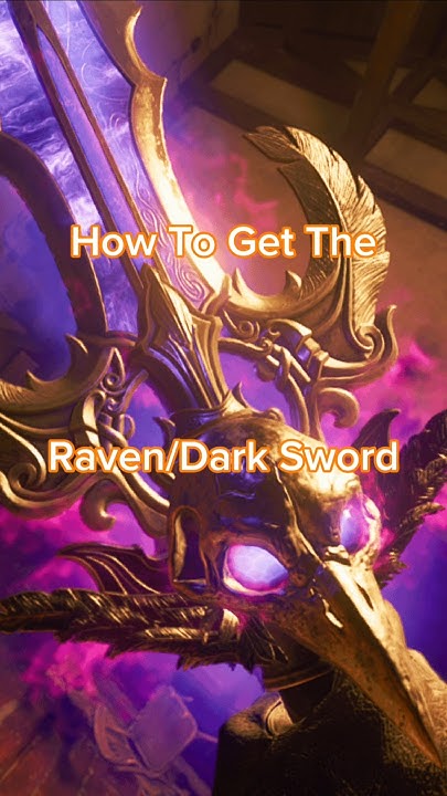 How To Get The Raven/Dark Sword #foryou #chill #gaming #gameguide #cod ...