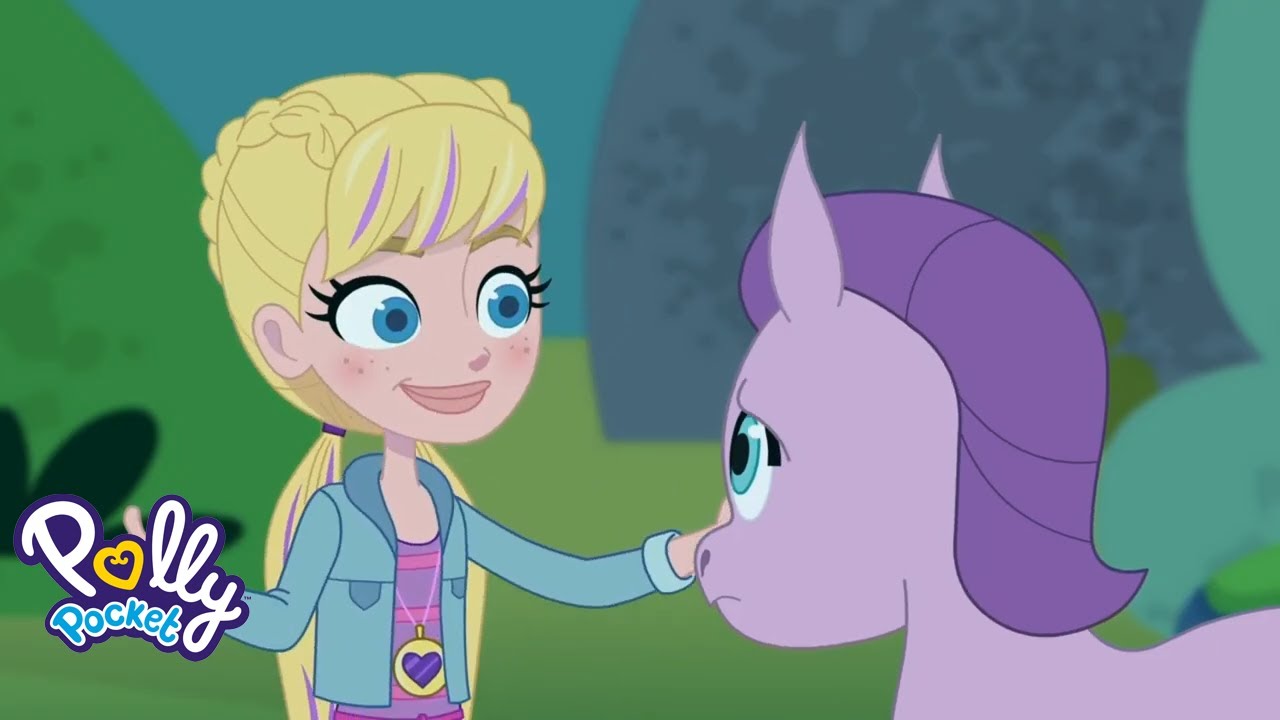 Polly and Mini Marshmallow Unicorn | Polly Pocket Season 4: Tiny Taste ...
