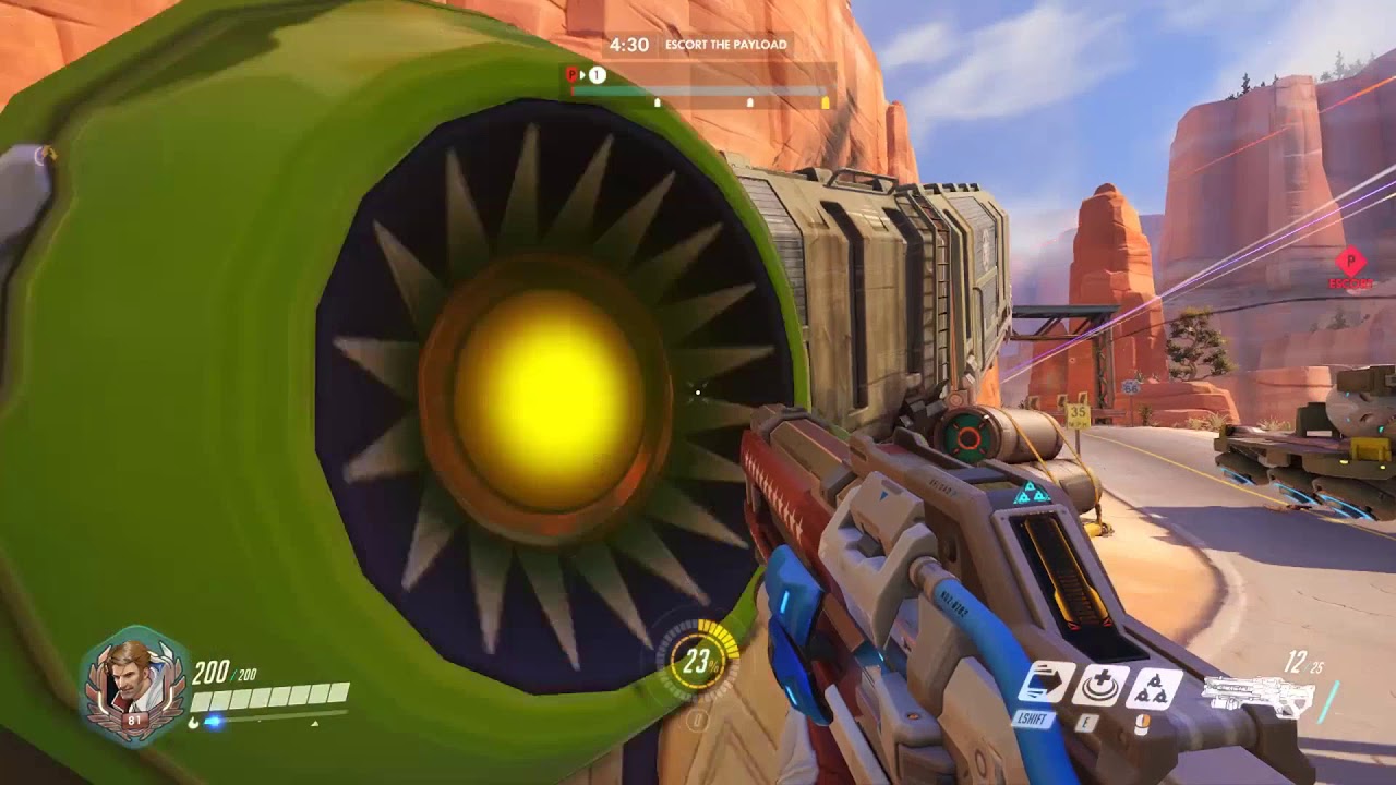 OverWatch Background Gameplay | Free To Use | 1080P 60FPS - YouTube