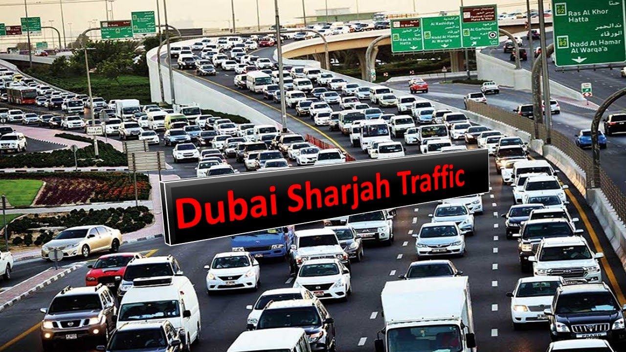 Dubai Sharjah Traffic - YouTube