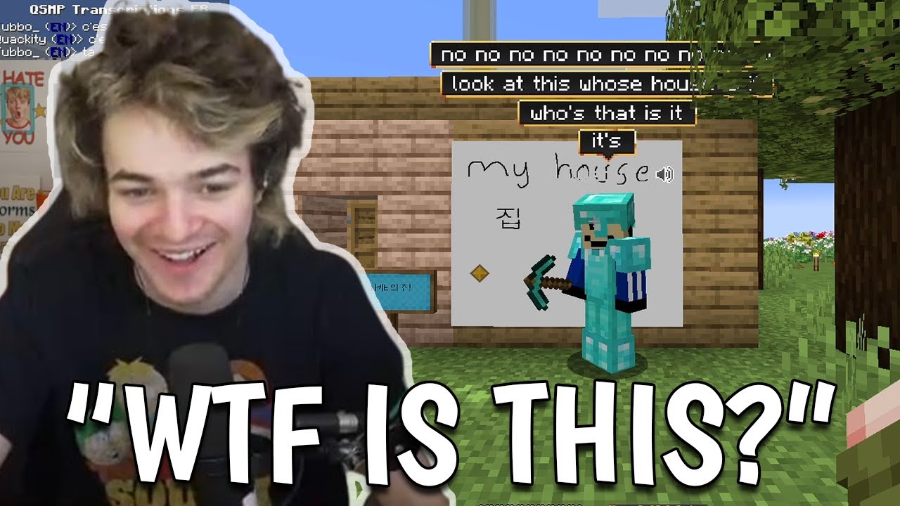 Tubbo Visits Quackity's New House on QSMP!! - YouTube