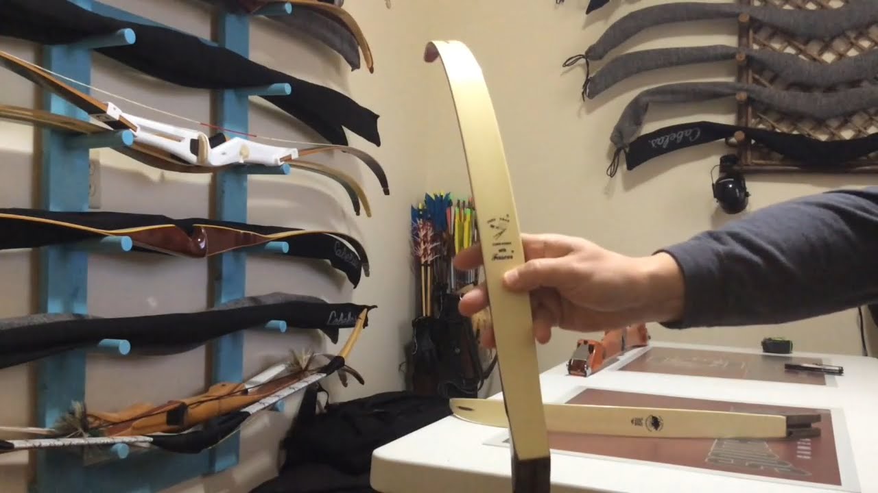 Vintage Fred Bear Takedown Limbs. - YouTube