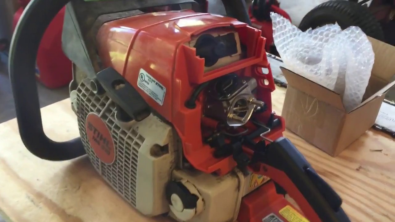 STHIL MS 310 CHAINSAW - UPDATE - New Parts - YouTube