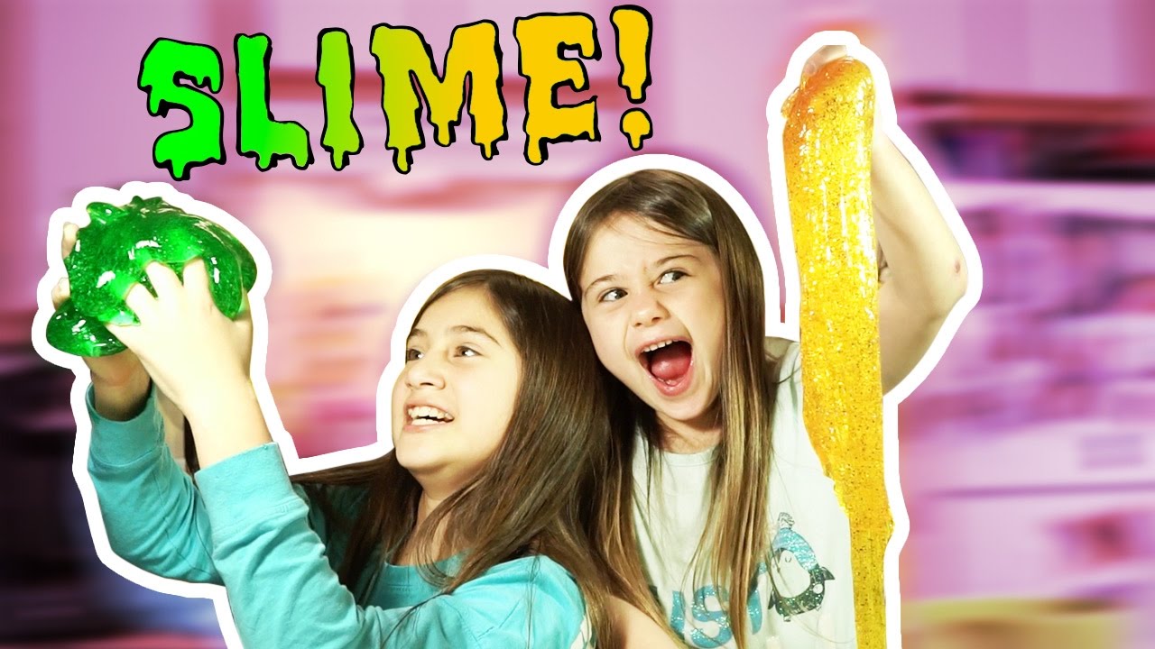 How To Make Slime! - Halstad Sisters - YouTube