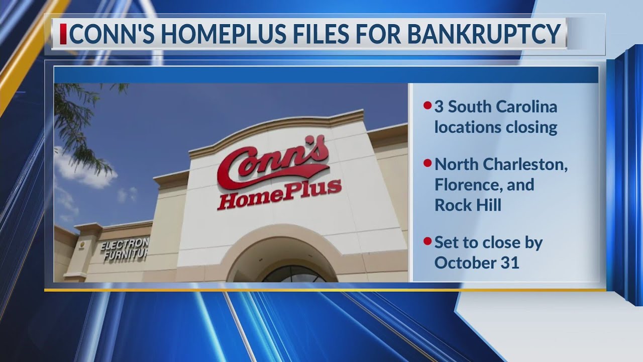Conn's HomePlus to close North Charleston store - YouTube