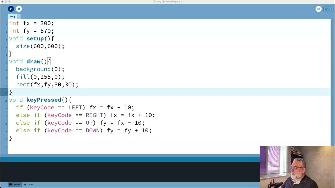 Criando o Jogo Frogger no Processing - YouTube
