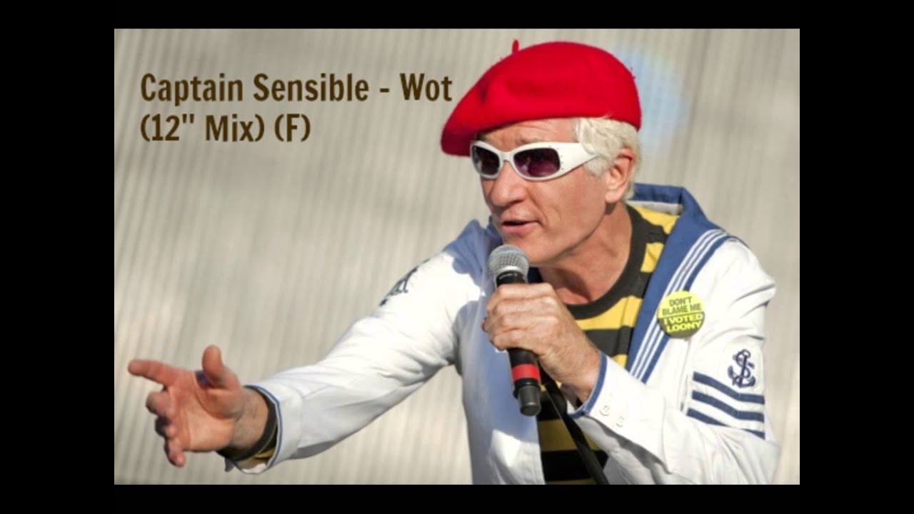 Captain Sensible - Wot (12'' Mix) (F) - YouTube