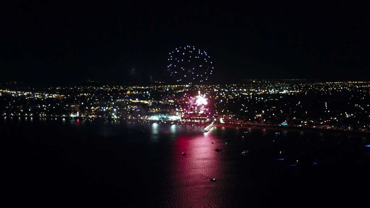 City of Rockingham Fireworks NYE 2017 - YouTube