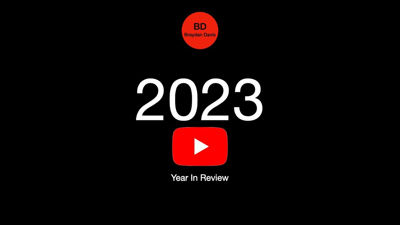 2023 YouTube Channel Year In Review - YouTube