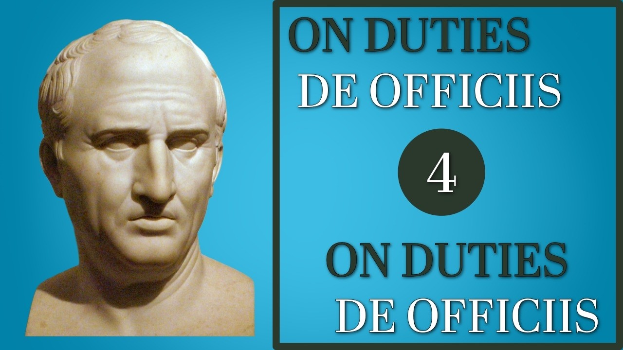 Cicero On Duties, Episode 4 - Wisdom - YouTube