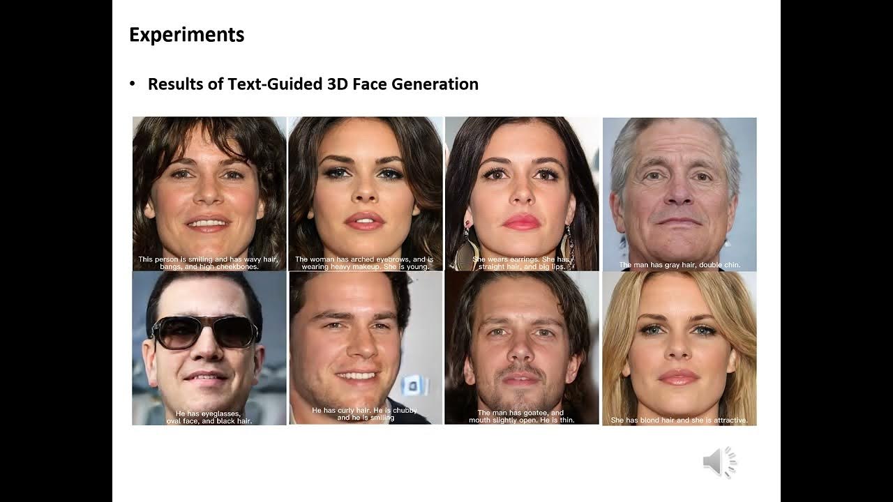 Towards High-Fidelity Text-Guided 3D Face Generation and Manipulation Using only Images - YouTube