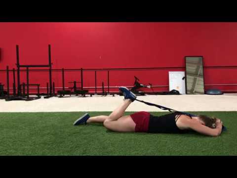 Prone Quad Stretch - YouTube
