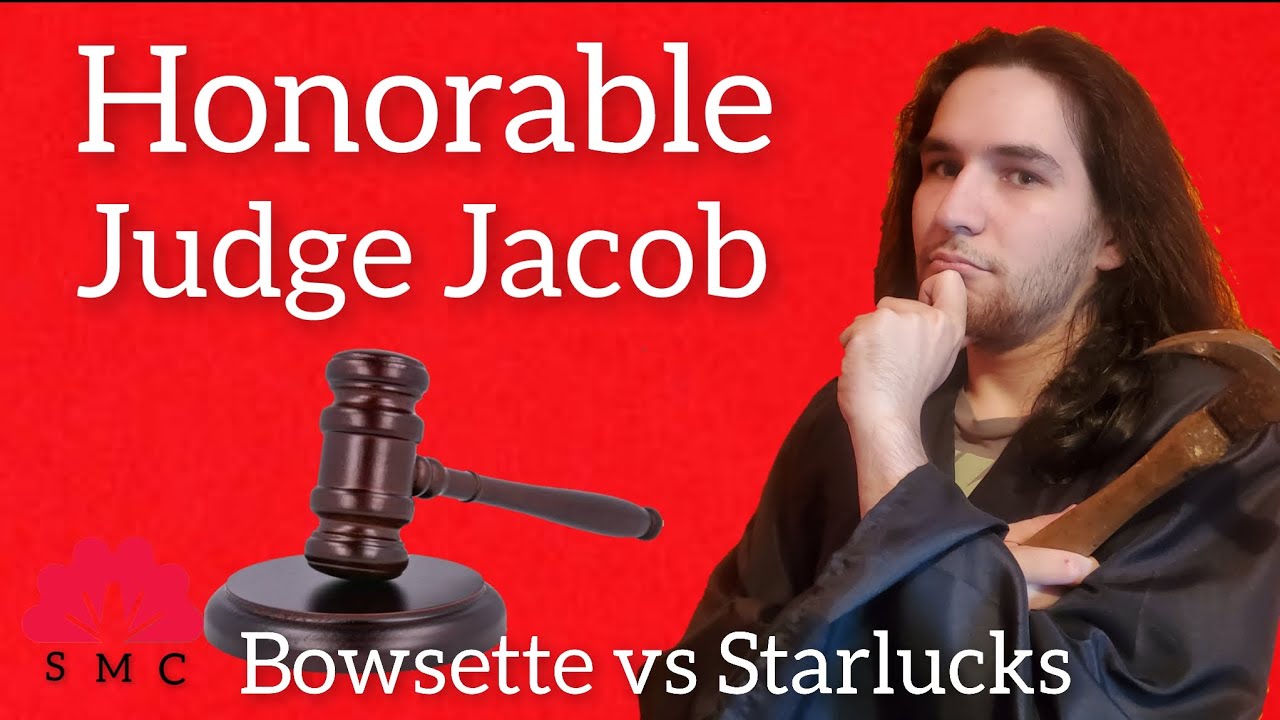 Honorable Judge Jacob (Episode 5): Bowsette vs Starlucks - YouTube