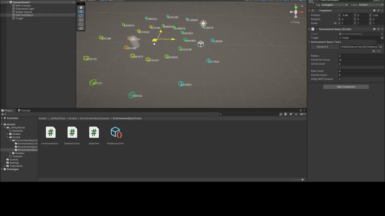 Environment Query Implementation for Unity. - YouTube