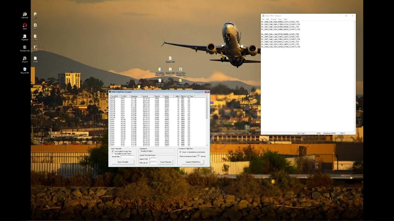 [P3D/FSX Tutorial] Making Retro AI Flight Plans: Part 1 - Scheduled ...