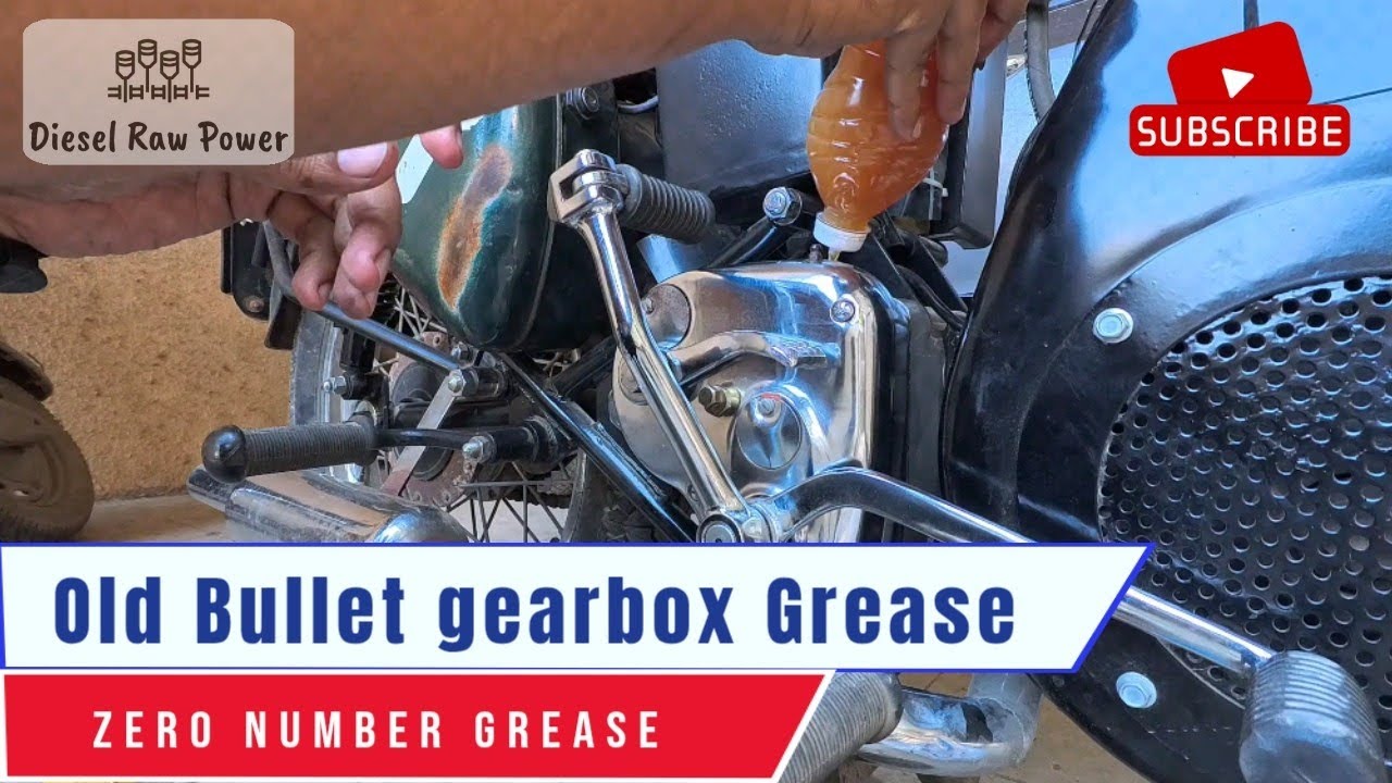 Old bullet gearbox Grease | Zero number Grease | Diesel Raw Power - YouTube