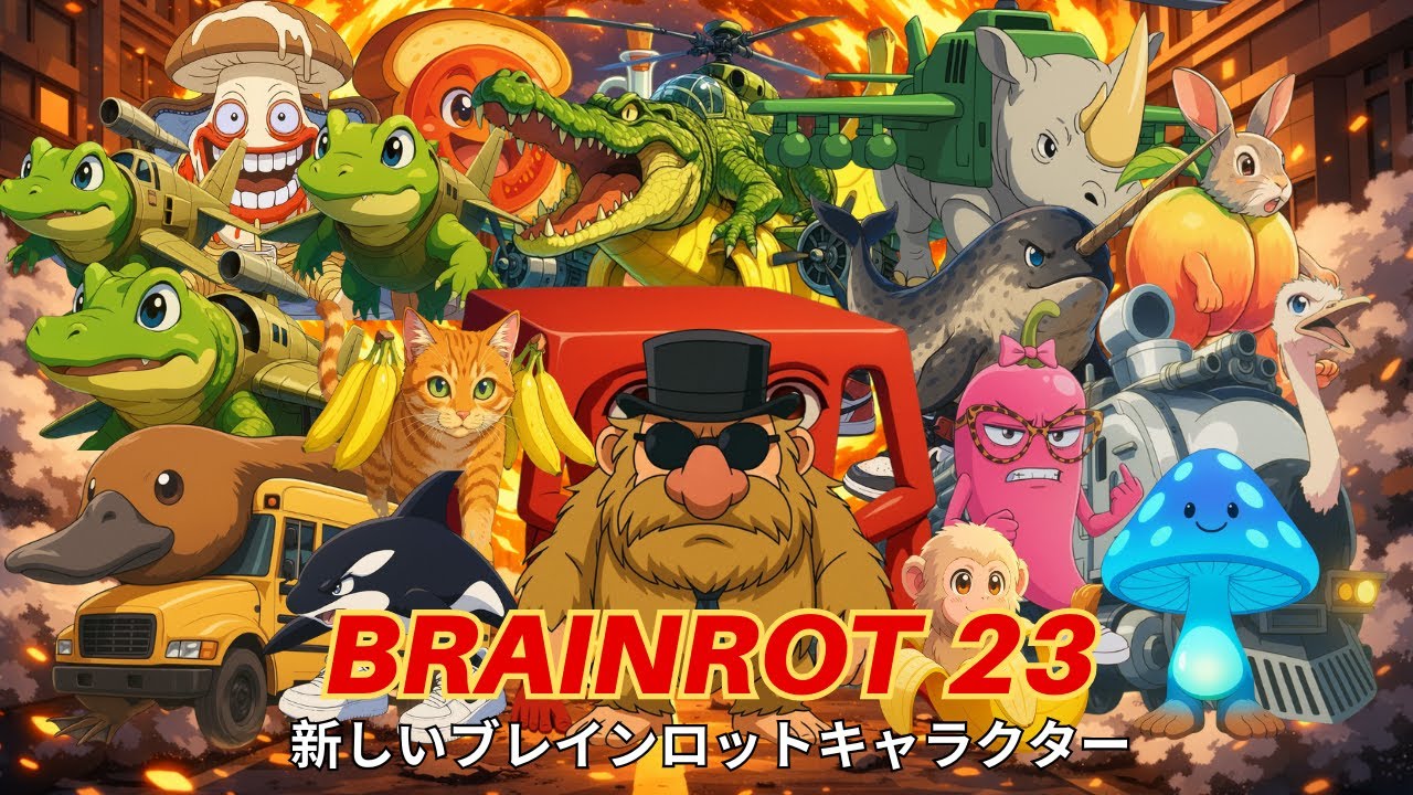 Brainrot Anime Opening Pt.23 (Official Music Video) ft. ALL NEW ...