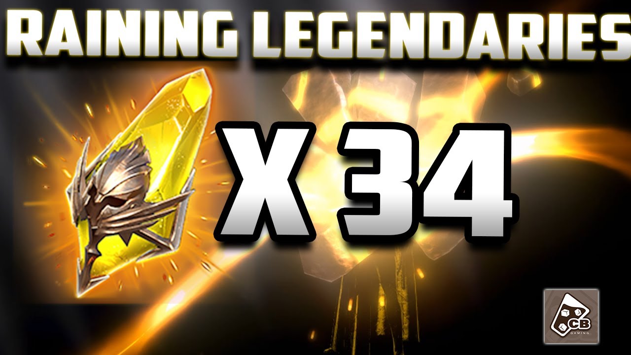 SACRED SHARDS OPENING - BEST CHANCE FOR LEGENDARIES | RAID SHADOW ...