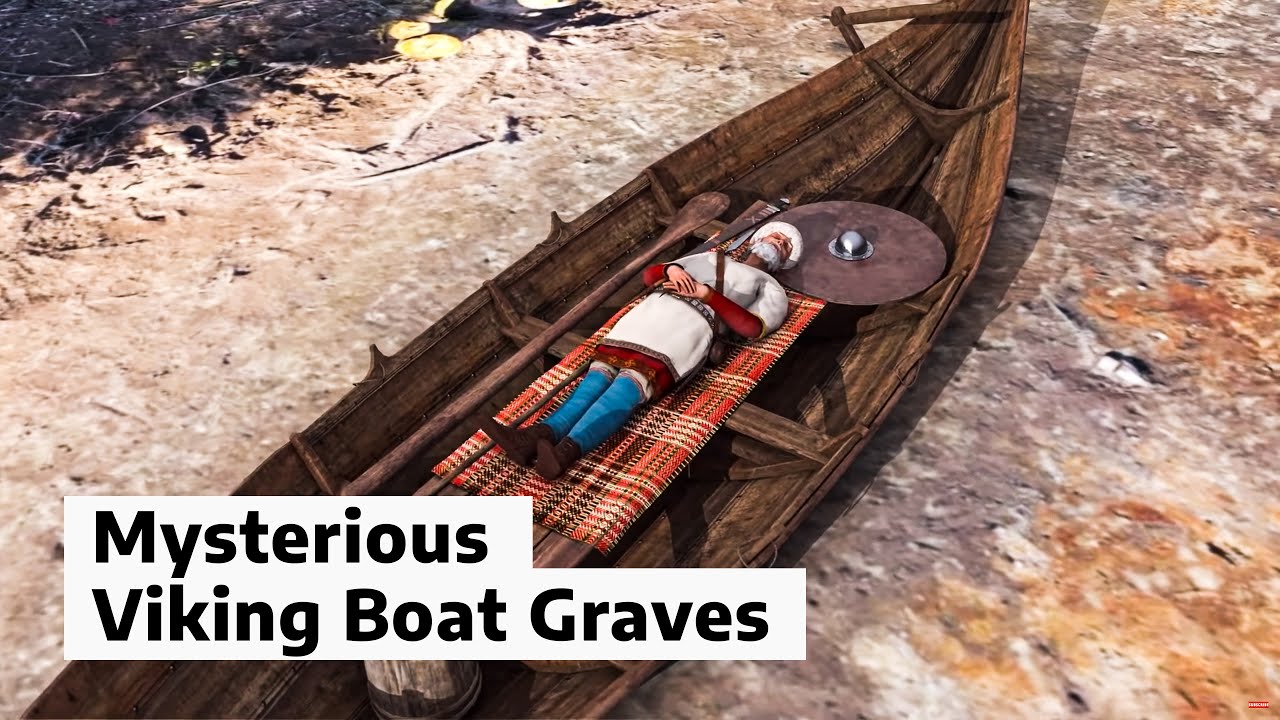 Mysterious Viking boat graves found in mid-Norway - YouTube