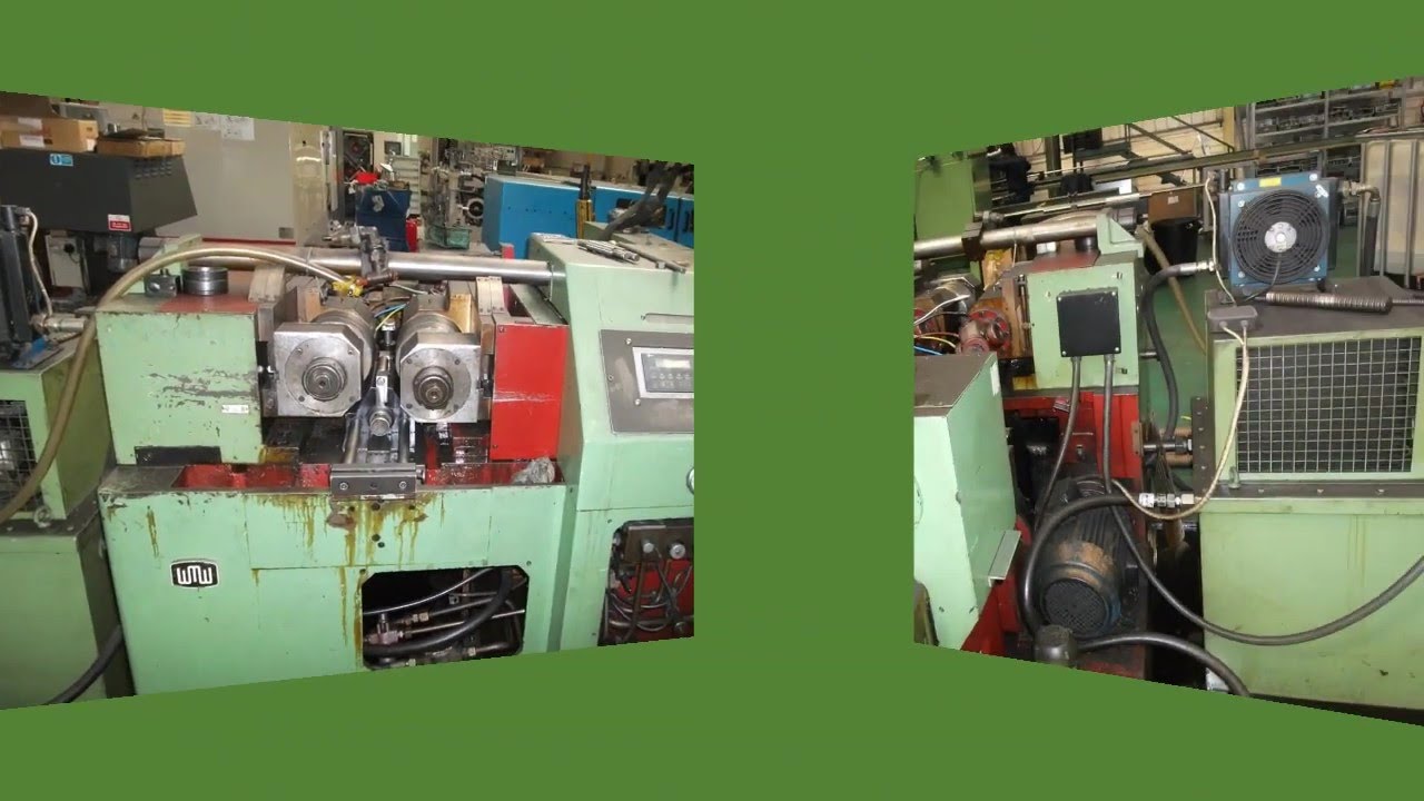 WMW THREAD ROLLERS AVAILABLE FOR SALE - YouTube