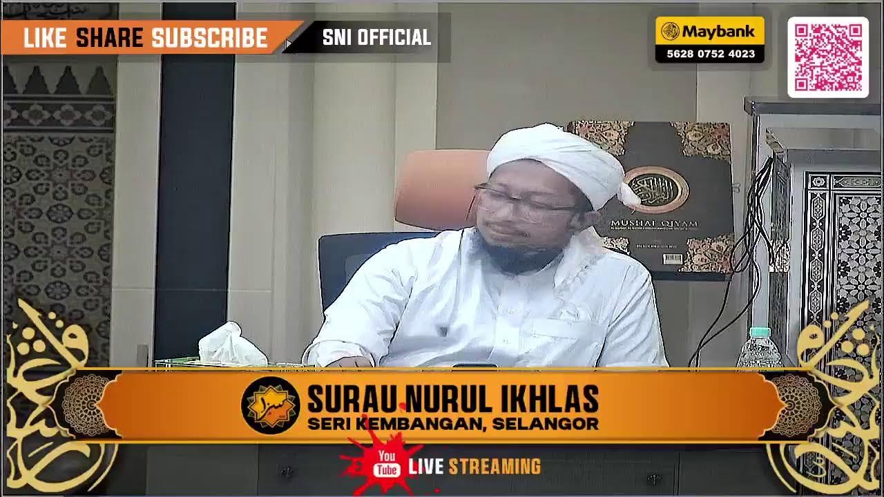 Tazkirah Jumaat (26 Jul. 2024) - UST SOFIAN FARID - YouTube