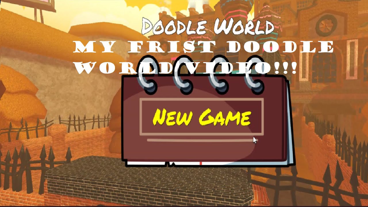 Noob Plays Doodle World on Roblox!!! - YouTube