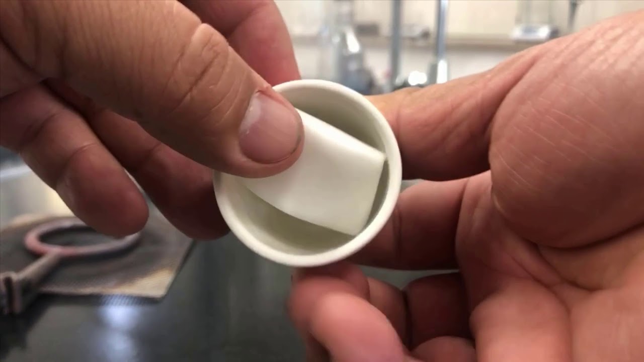 10 Folding the Filterpaper with Sample Filtrate - YouTube