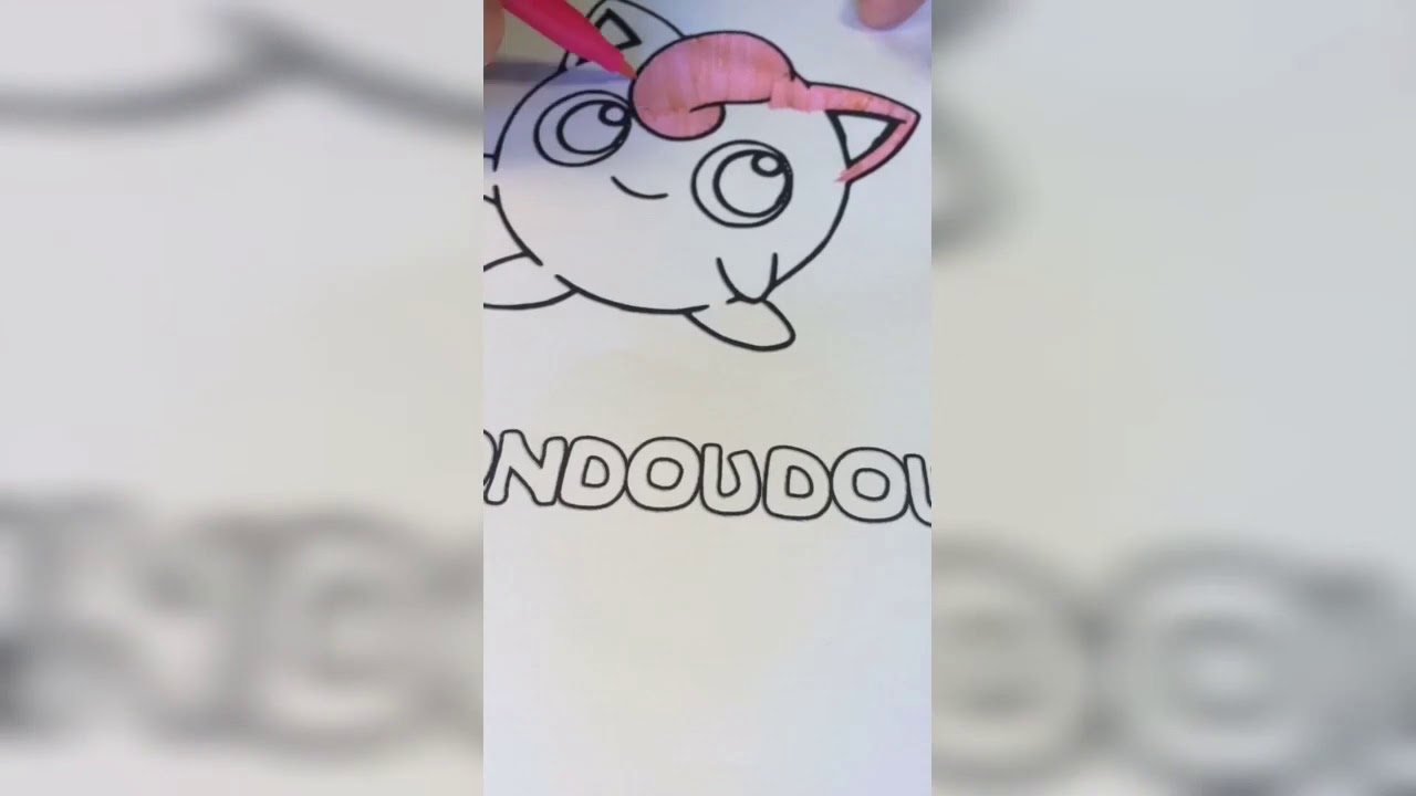 Dessins Pokémon ronDoudou(il est trop mignon) - YouTube