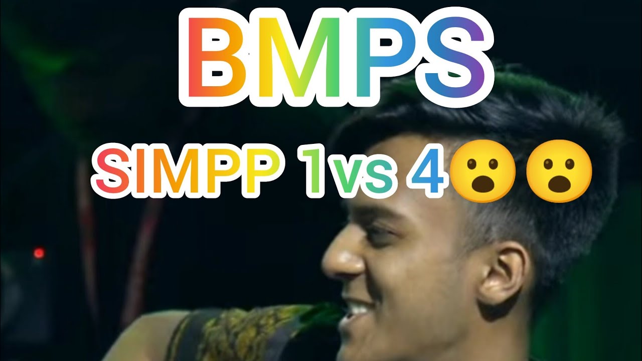 GODLIKE 💛SIMPP 1VS4 CLUTCH BMPS GRAND FINAL 😮😮😮 - YouTube