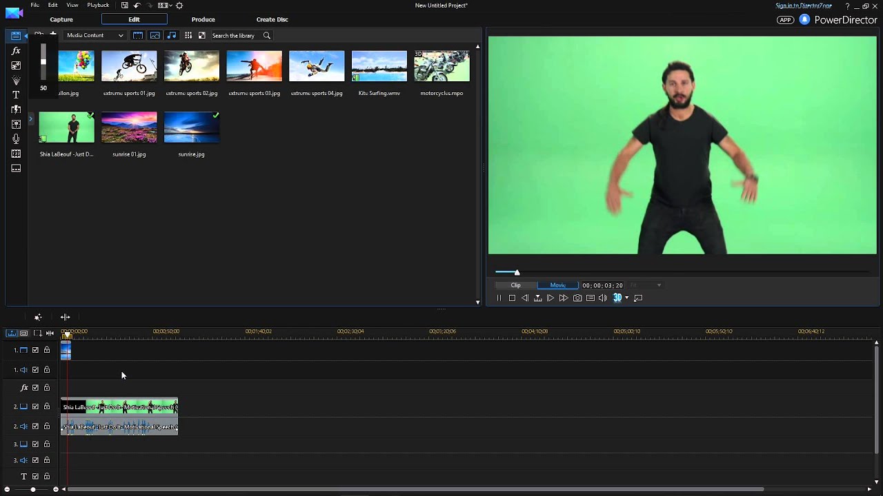 How To Green Screen In Cyberlink PowerDirector 14 Chroma Key Tutorial How To Green Screen In Cyberlink PowerDirector 14 Chroma Key Tutorial