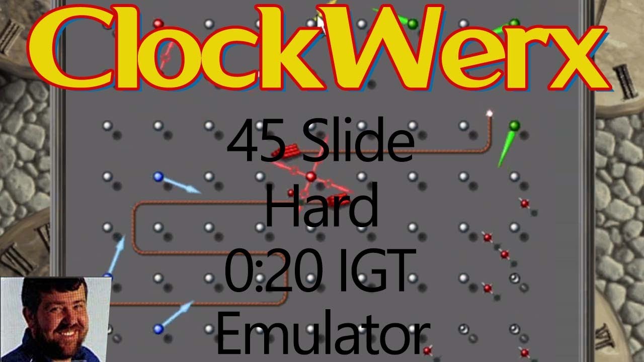 ClockWerx | Emulator | 45 Slide | Hard | 0:20 IGT - YouTube