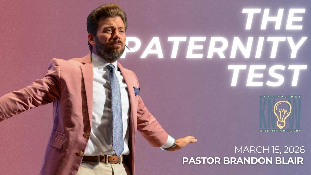 The Paternity Test || Pastor Brandon Blair - YouTube