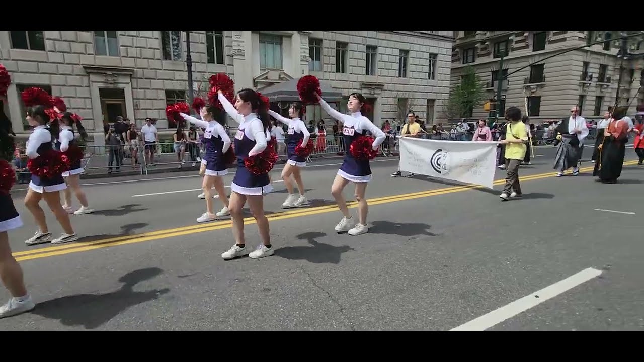 Keio Academy of New York at the Japan Parade in NYC May 13, 2023 - YouTube