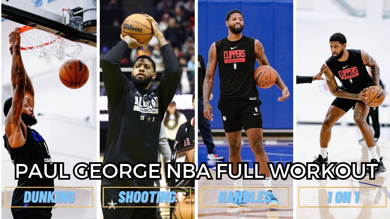 Paul George FULL NBA WORKOUT/TRAINING - PG13 Ultimate Handles/Shooting ...