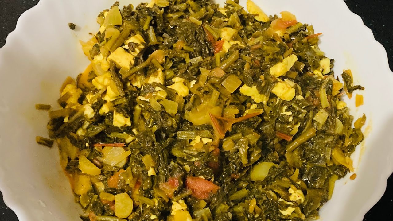 Muli Palak Saag kaise banaye | ghar mai palag saag kaise banaye | how ...
